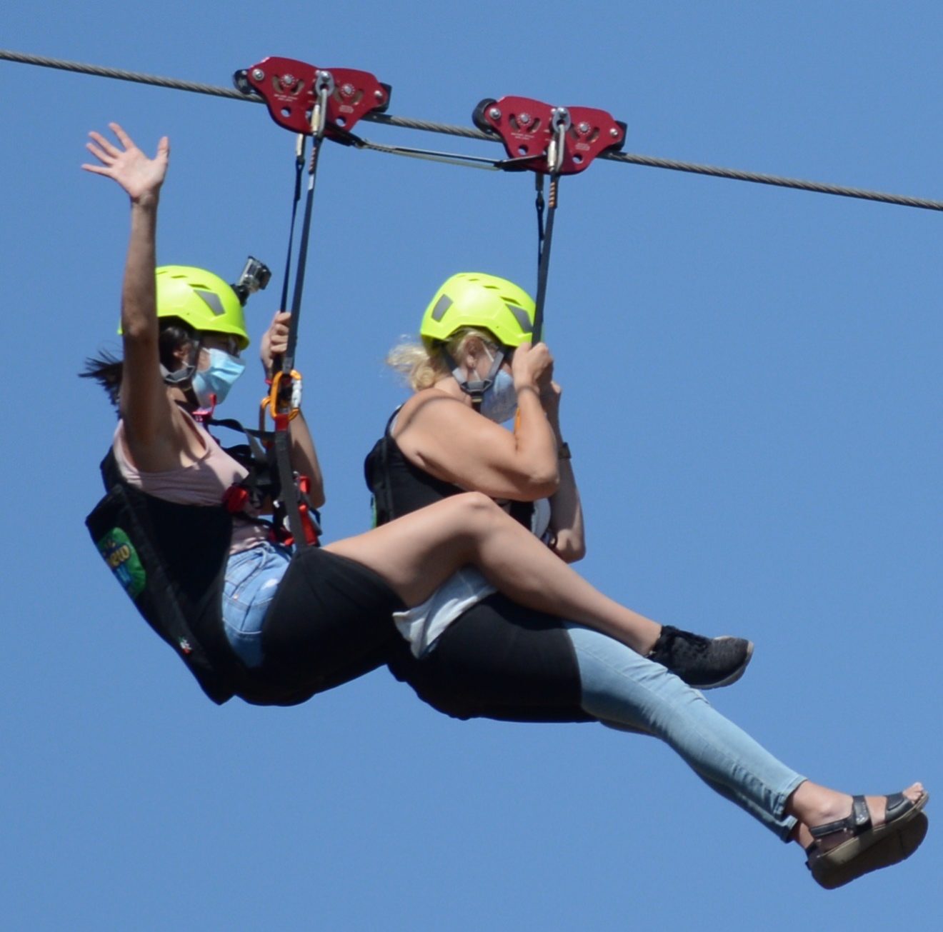 SunviewPark Tirolina doble, parque de aventuras para eventos LGTBI en ...